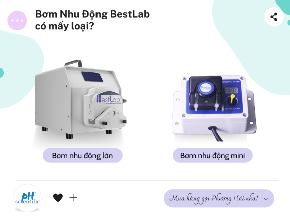 Bơm Nhu Động (BestLab Peristaltic Pump) - Phuonghai JSC